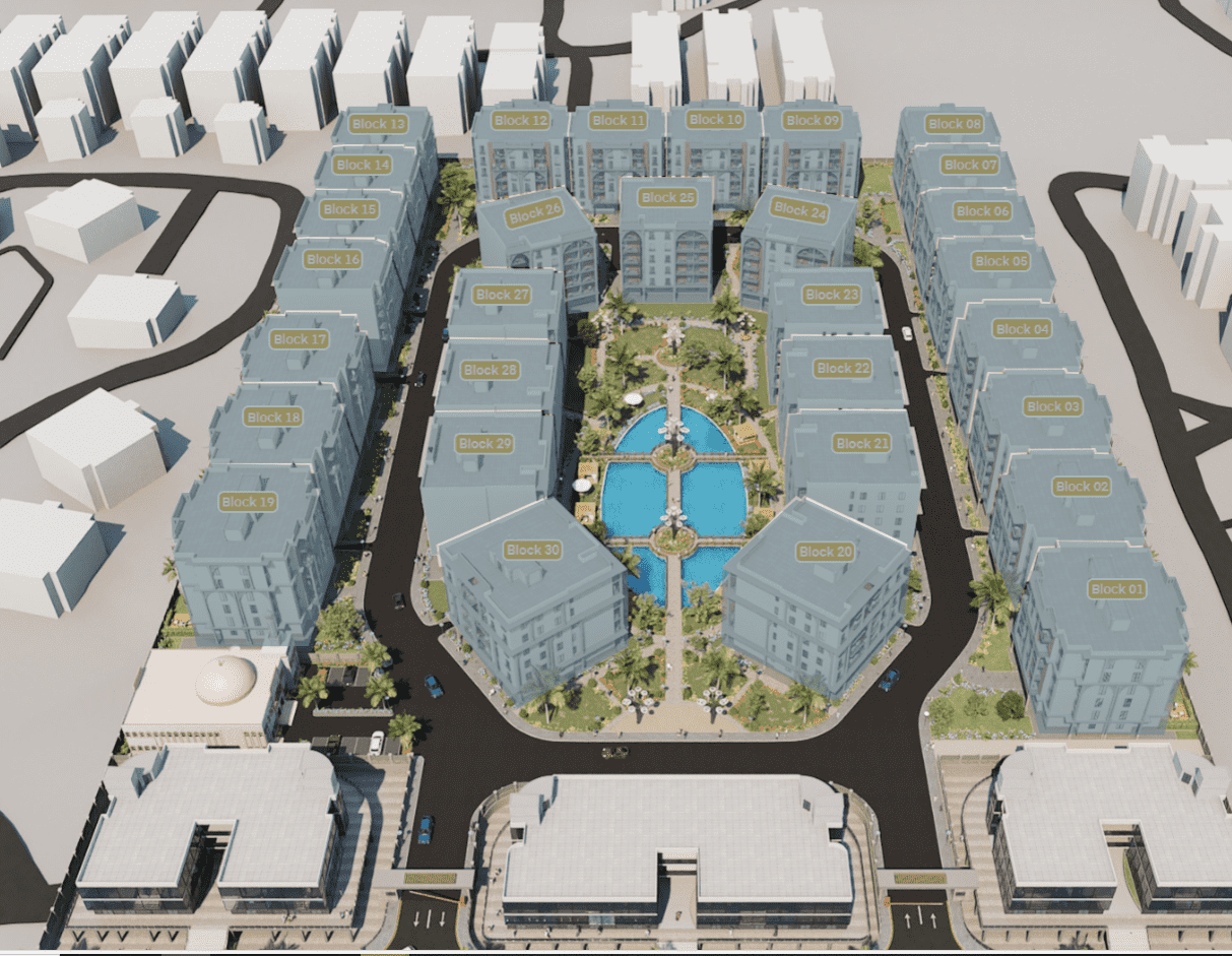 Green City Compound Tesla Development - كمبوند جرين سيتي حدائق اكتوبر ...
