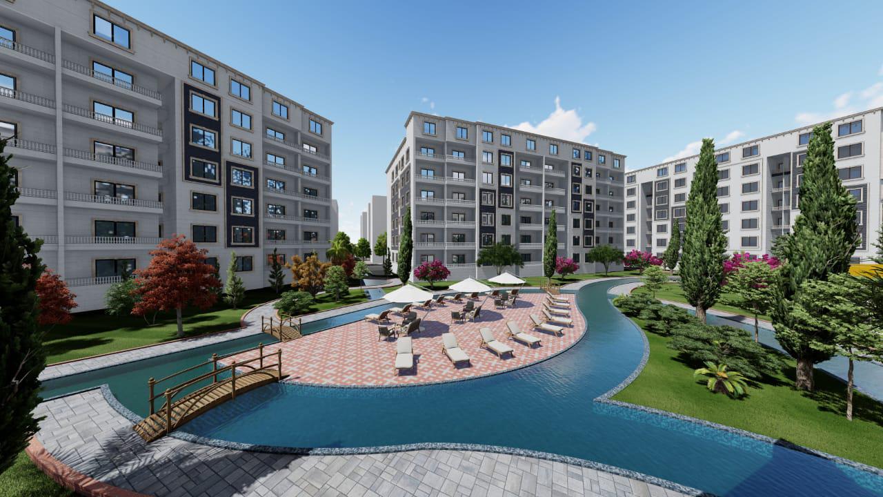 كمبوند جرين تاون حدائق اكتوبر تسلا العقارية - Green Town Compound ...